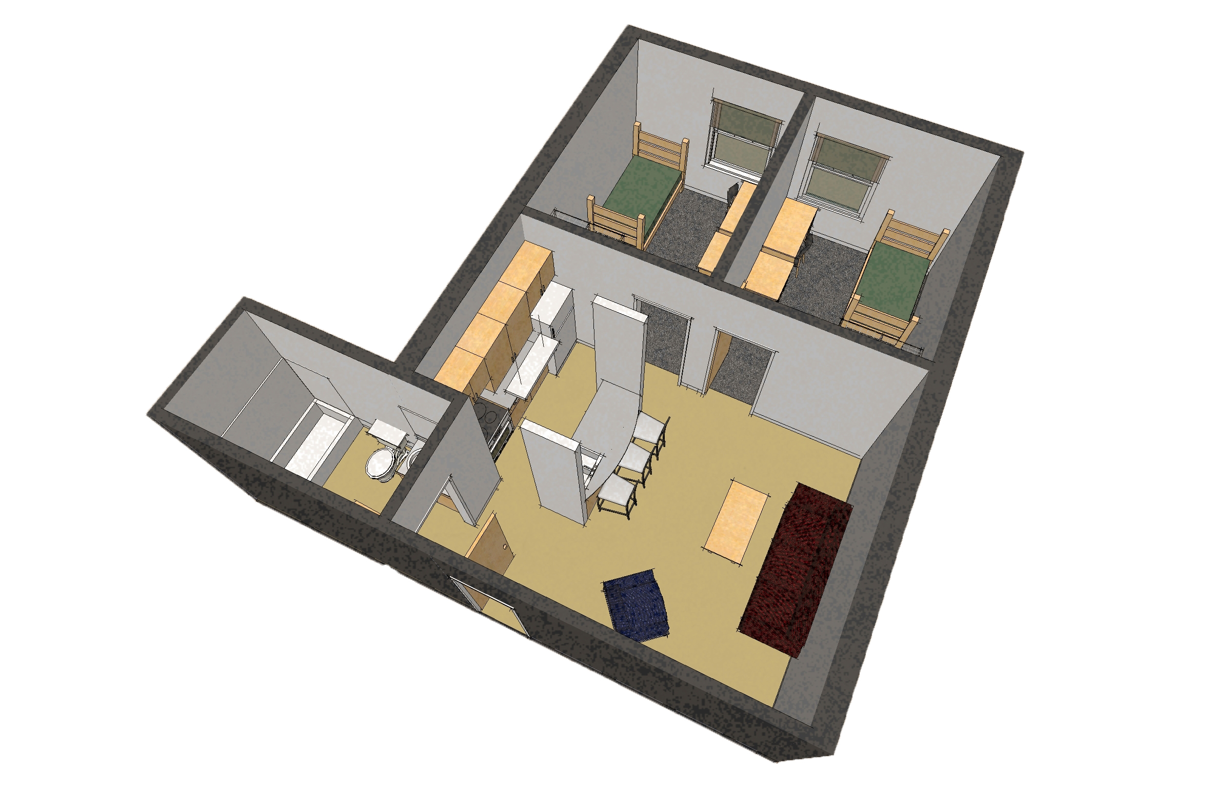 Cook and Meijer Halls | Davenport University
